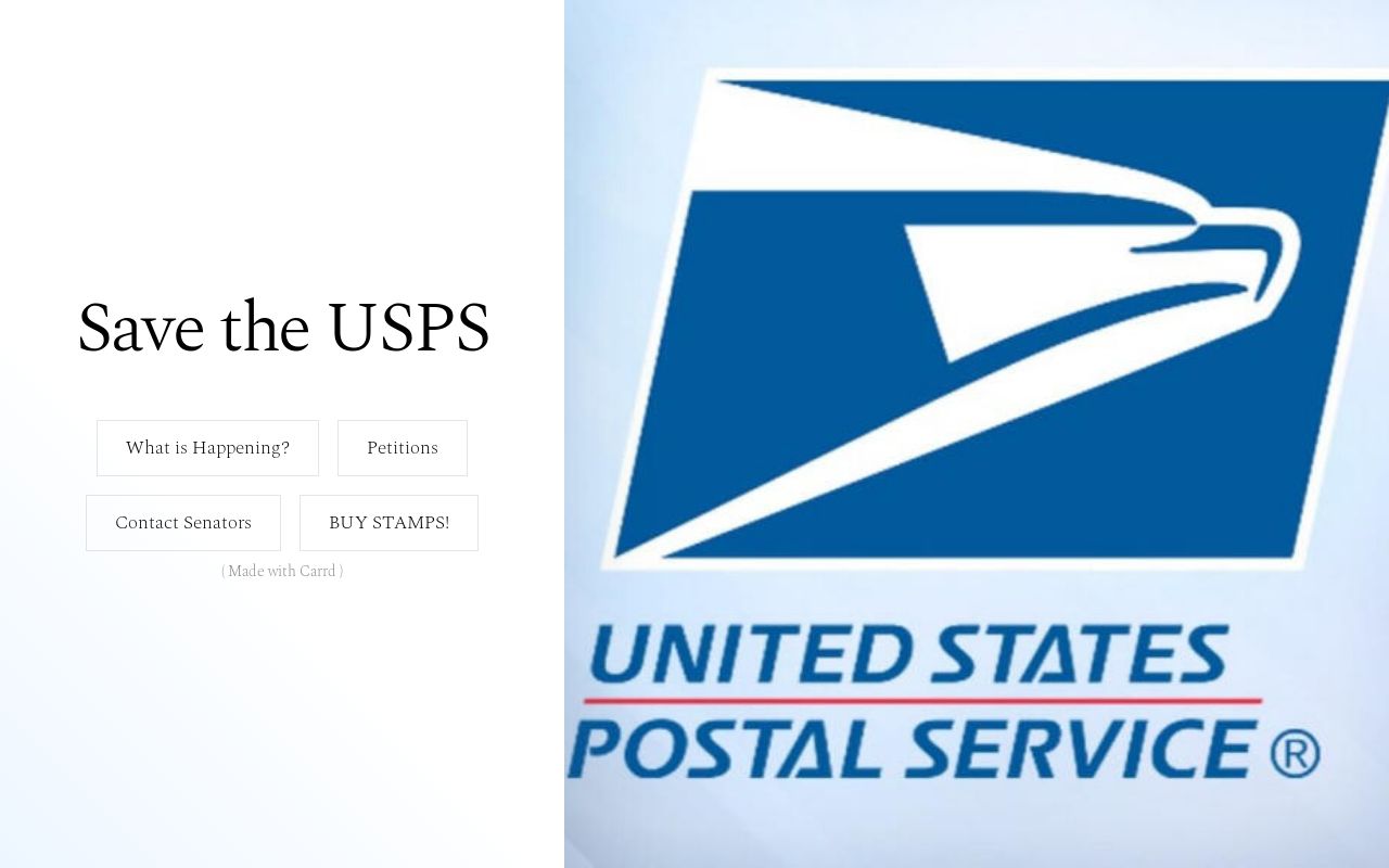 Save the USPS